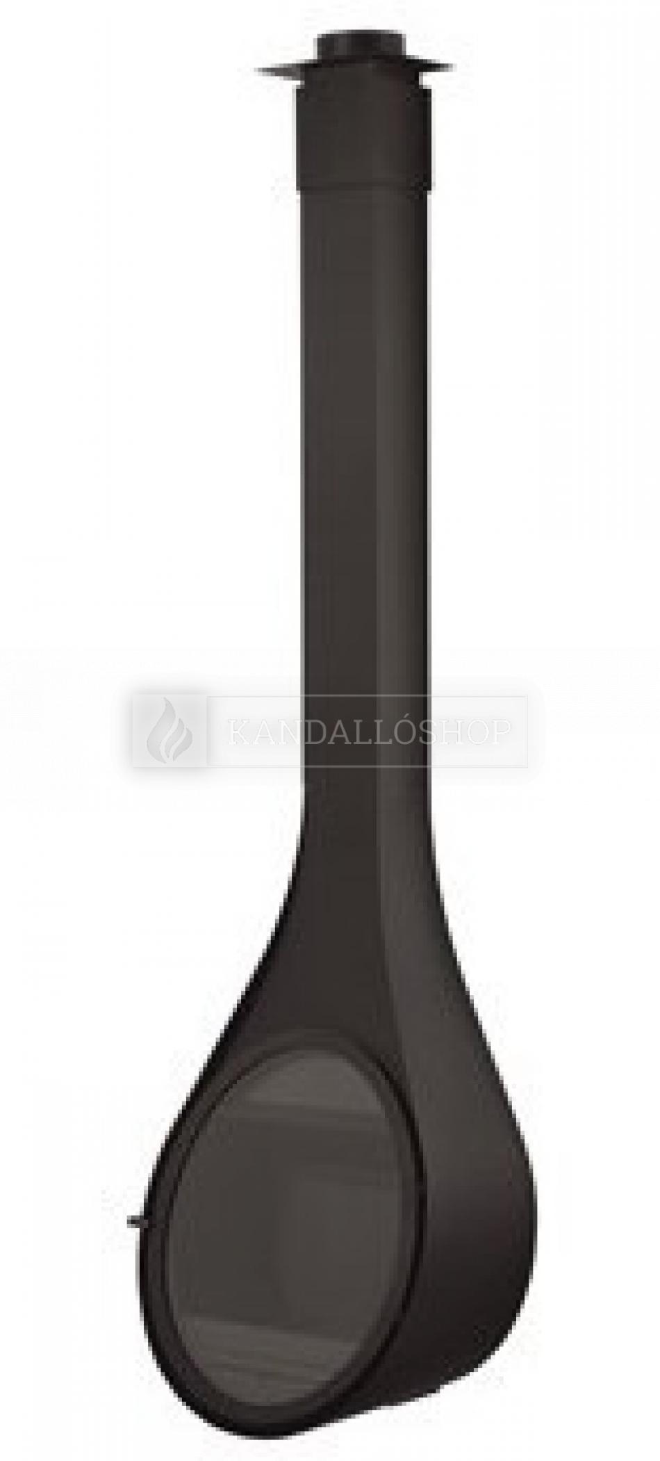 Rocal Drop exkluzív ovális kialakítású kandallókályha ...